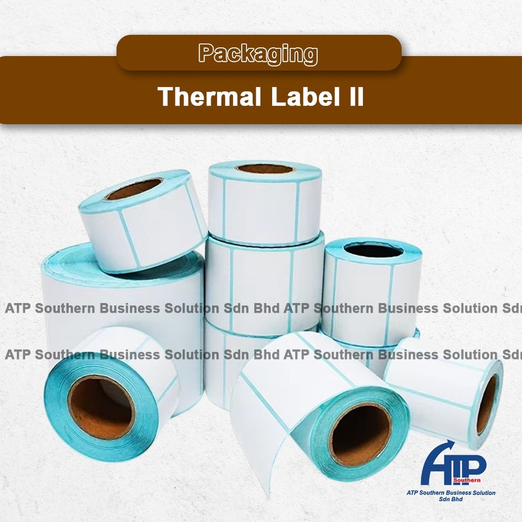 Thermal Label II Label Thermal Paper Label Roll Logistic Barcode ...