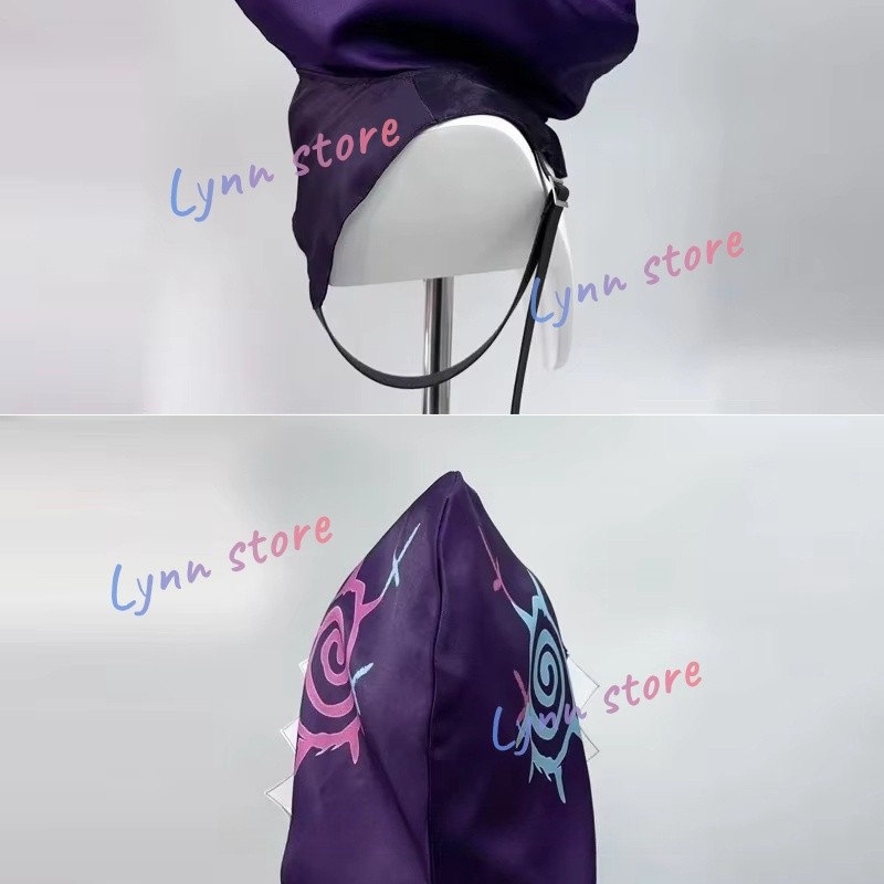 League of Legends Arcane Fractured JINX Cosplay Purple Hat Pow-Pow JINX ...