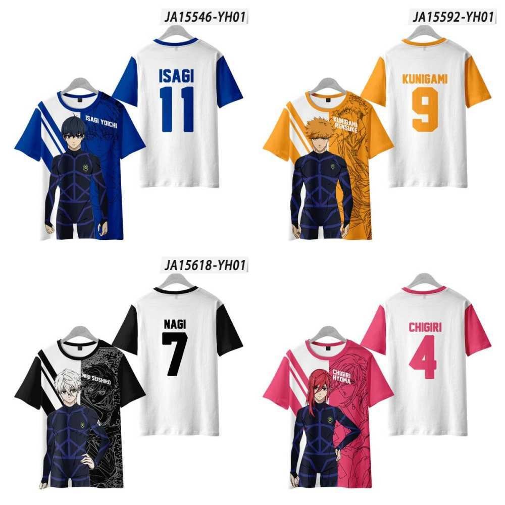 [Free Custom Name]YB Blue Lock Isagi Yoichi Chigiri Hyoma Anime trend ...