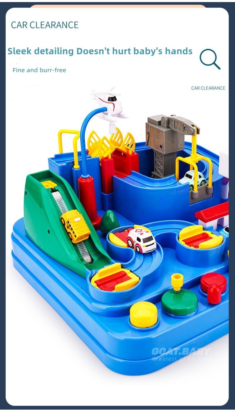 Adventure Race Car Track Kids Toys for 3 4 5 6 Year Old Boys Girls ...