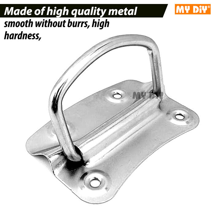 MYDIYHOMEDEPOT - STAINLESS STEEL METAL FOLDING HANDLE RUBBER GRIP ...