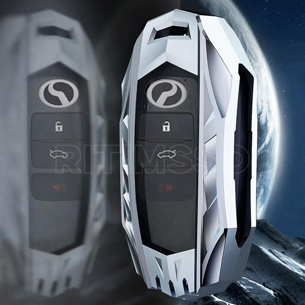 Alloy Remote Car Key Cover Case Fit for Perodua Ativa / Alza Axia 2023 ...