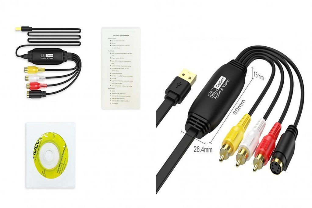 GRC- Professional Video Capture Adapter 1080p Usb Video Capture Card ...