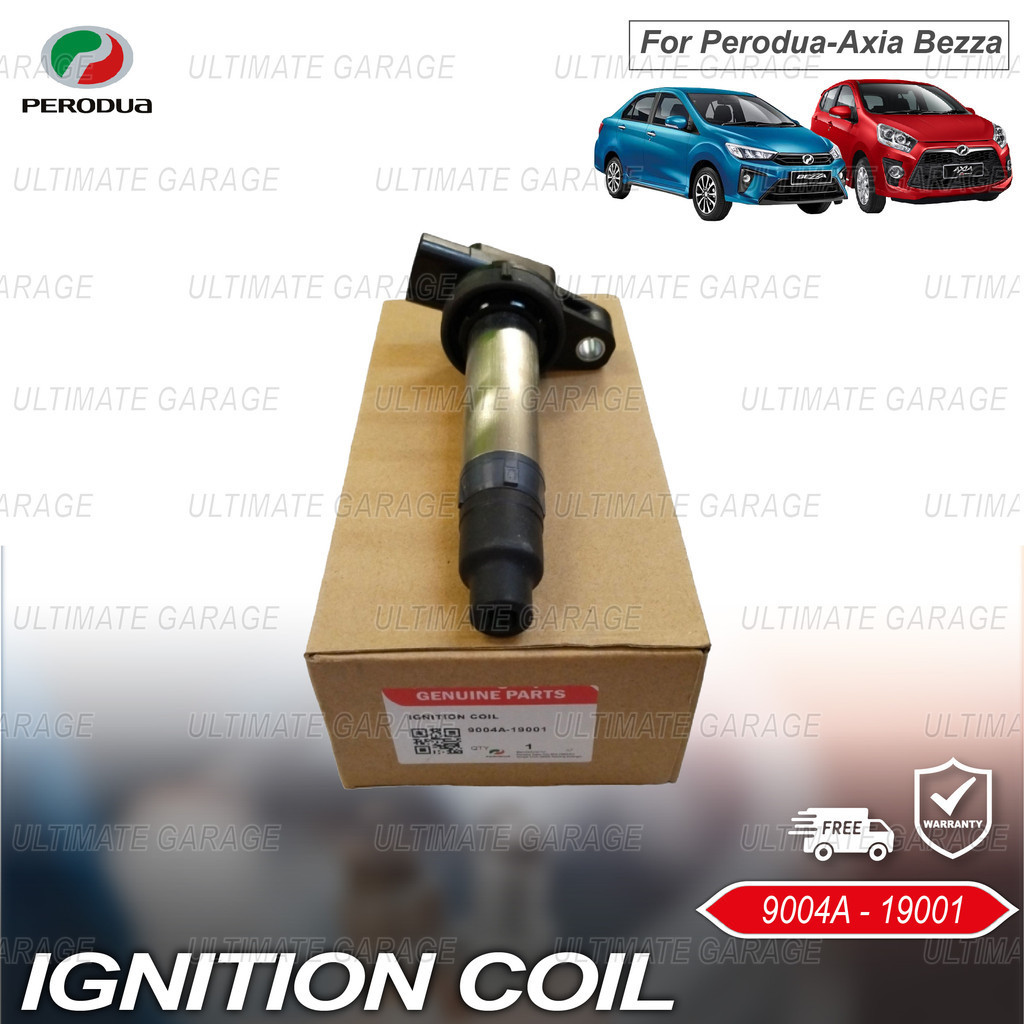 Original plug coil Perodua Axia , Perodua Bezza 1.0 IGNITION COIL 9004A ...