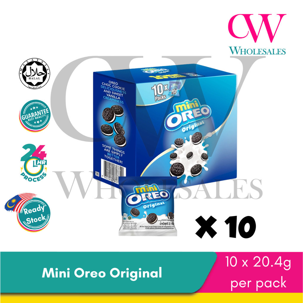 mini oreo biscuits mini biskut oreo mini oreo cookies chocolate cookies ...