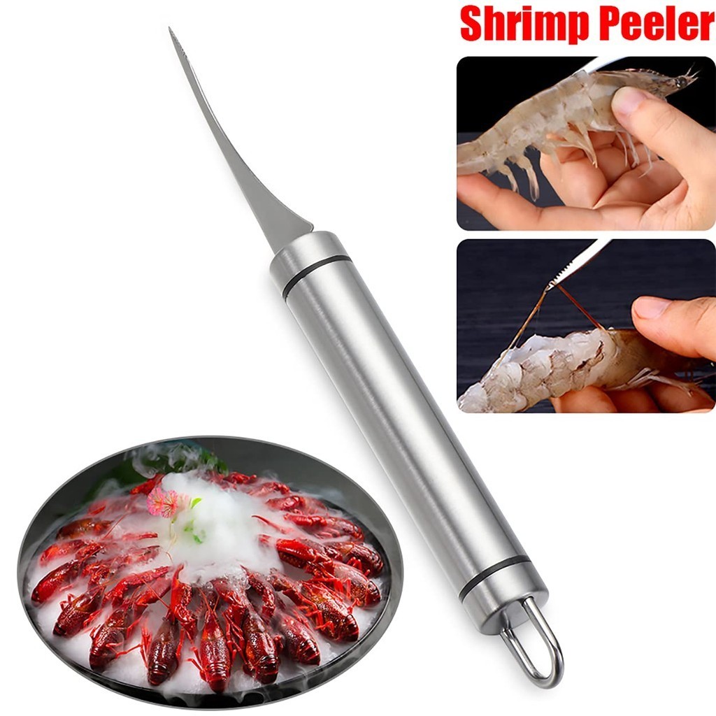 Peeling Shrimp Cutter Shrimp Peeler Line Lobster Prawn Line Remover ...