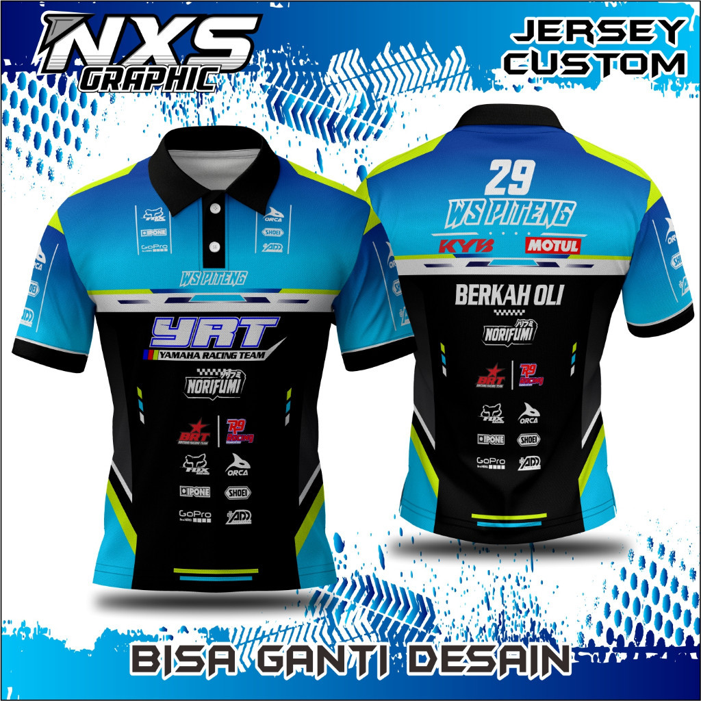 BAJU TRAIL DAN JERSEY RACING DESAIN SESUAI KEINGINAN MURAH BISA SATUAN ...