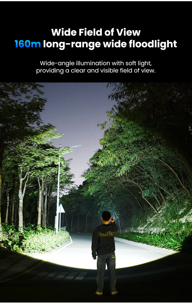 Philips PHPSFL8168 Flashlight Aluminum Alloy Zoom Strong Rechargeable ...