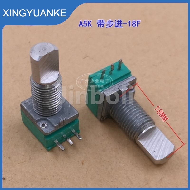 5PCS RK097 Type Single 3Pins A5K A502 With Step Adjustable Precision ...