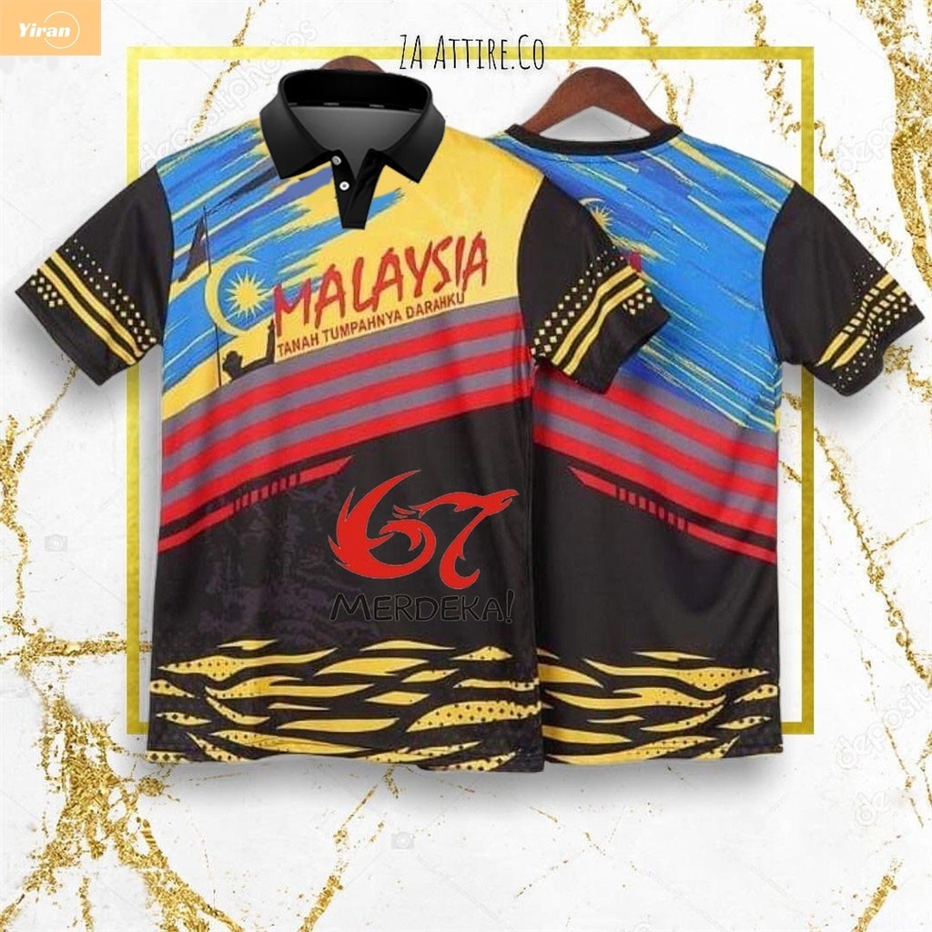 YR 【Merdeka 67】 Tahun 2024 Sublimation Tshirt | Baju Merdeka 2024 ...