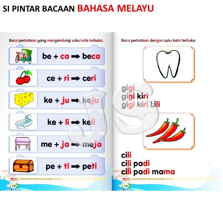 SI PINTAR BACAAN BAHASA MELAYU | BAHASA INGGERIS 2025 & 2024 - BUKU ...