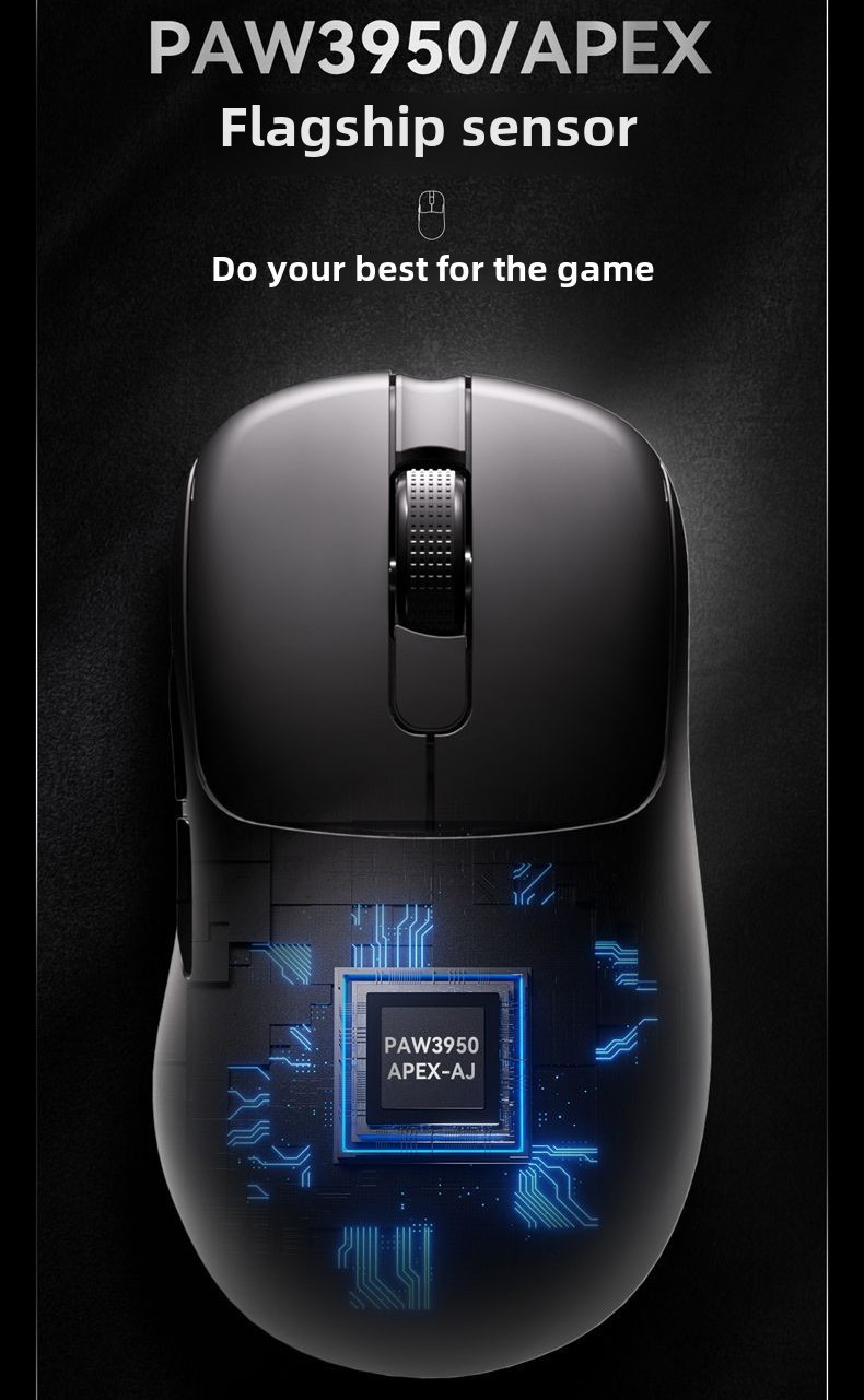 AJAZZ AJ179 Pro Wireless Gaming Mouse Three-mode 8k E-sports Right-hand ...