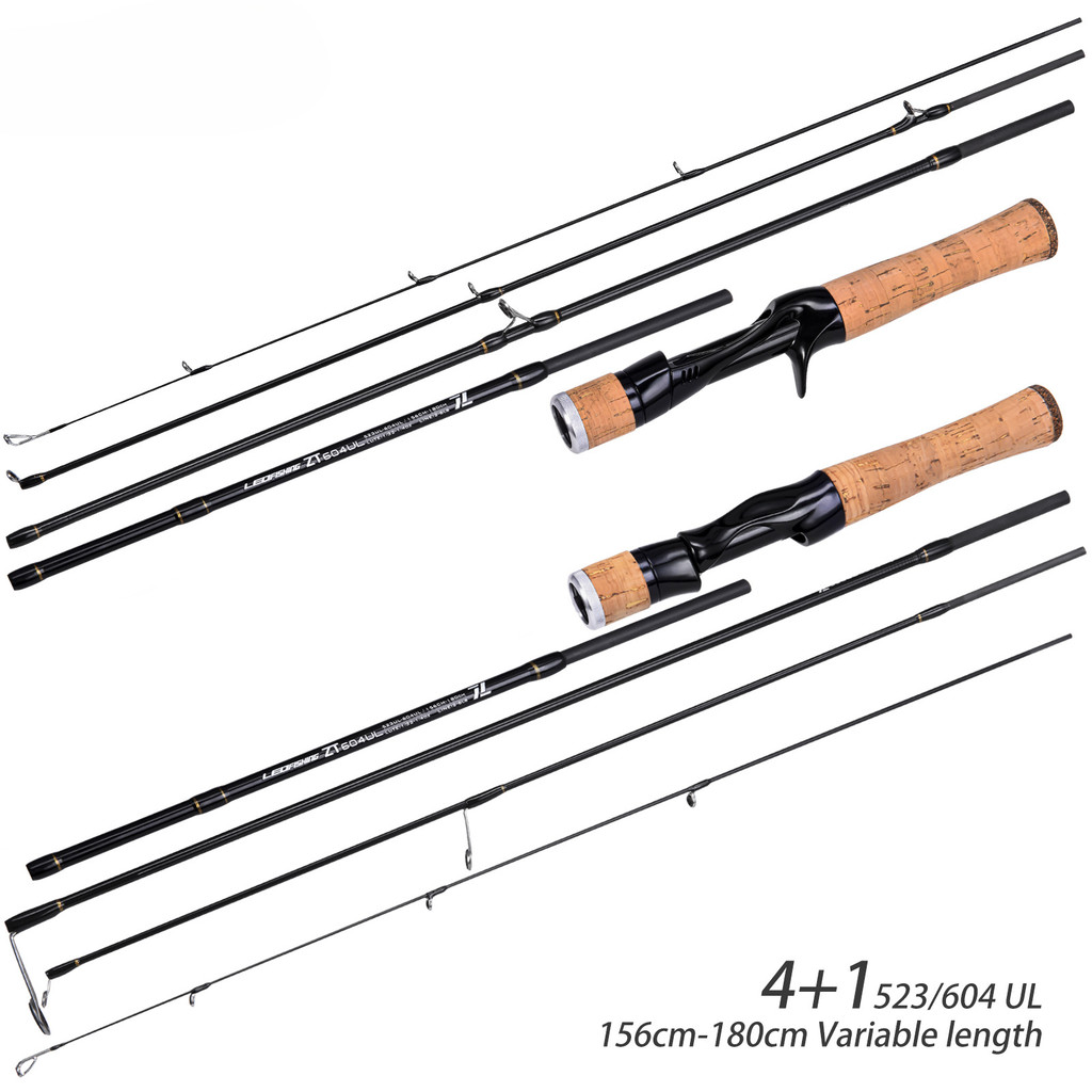 [TTFF] ZT Series Wooden Handle Four-Section Portable Horse Mouth Lure ...