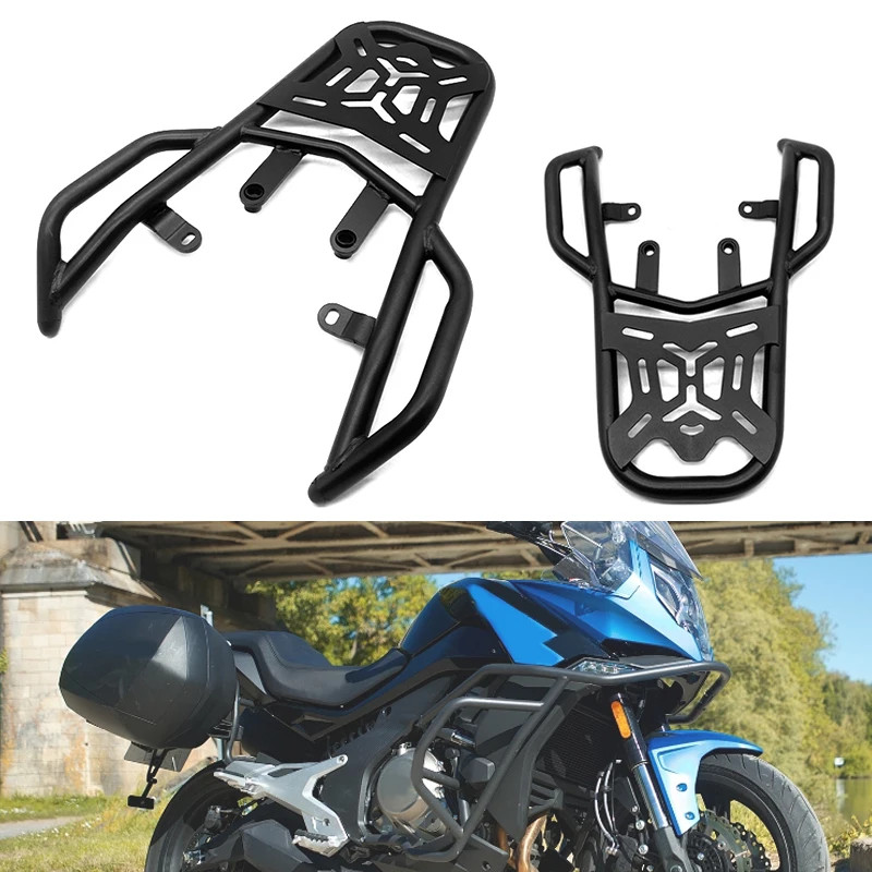 650-MT Fit For CFMOTO 650 MT Black Rear Side Saddle Bag Box 650/MT Fit ...