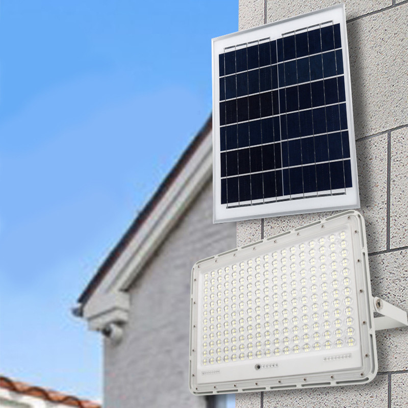 Solar LED Spotlight 1000W IP67 Waterproof Intelligent Sensor Outdoor ...