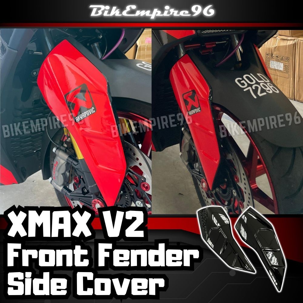 Xmax V2 Front Fender Side Cover Front Mudguard Side Panel Cover Yamaha ...