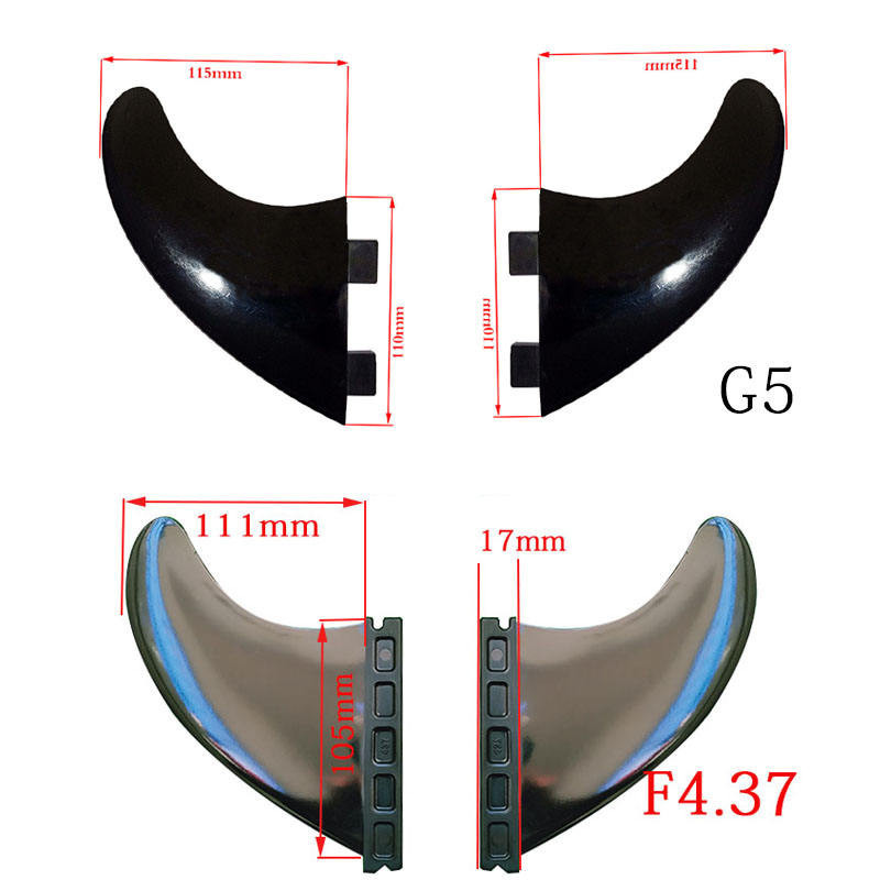 Surfboard Tail fin surf fin Inflatable Board Side fin Fish fin Tail ...