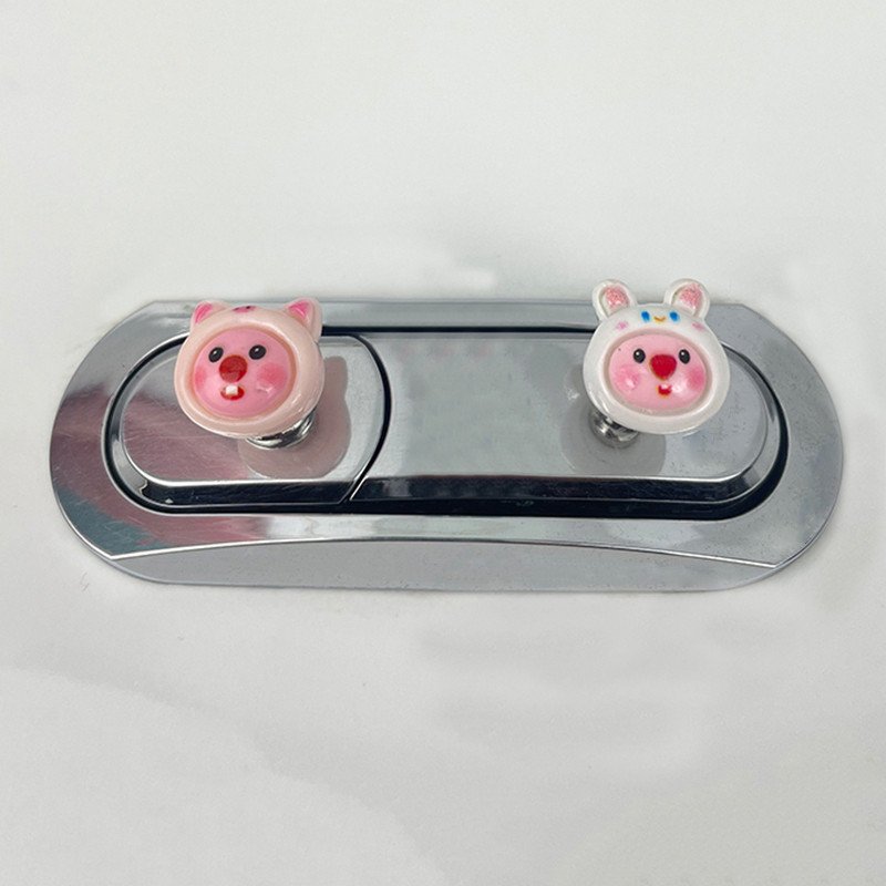 Cute Beaver Loopy Toilet Button Press Cartoon Toilet Funny Flushing ...
