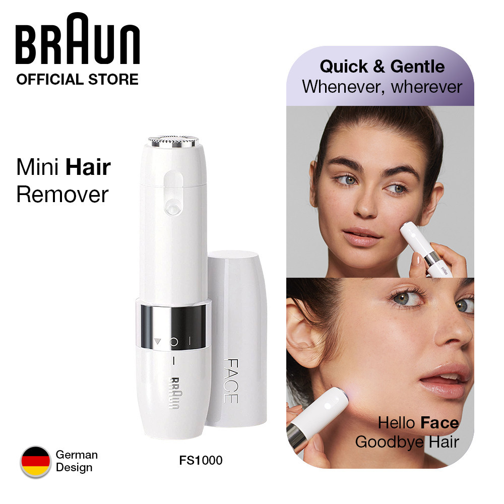 Braun Face FS1000 Mini Hair Remover With Smartlight | Shopee Malaysia