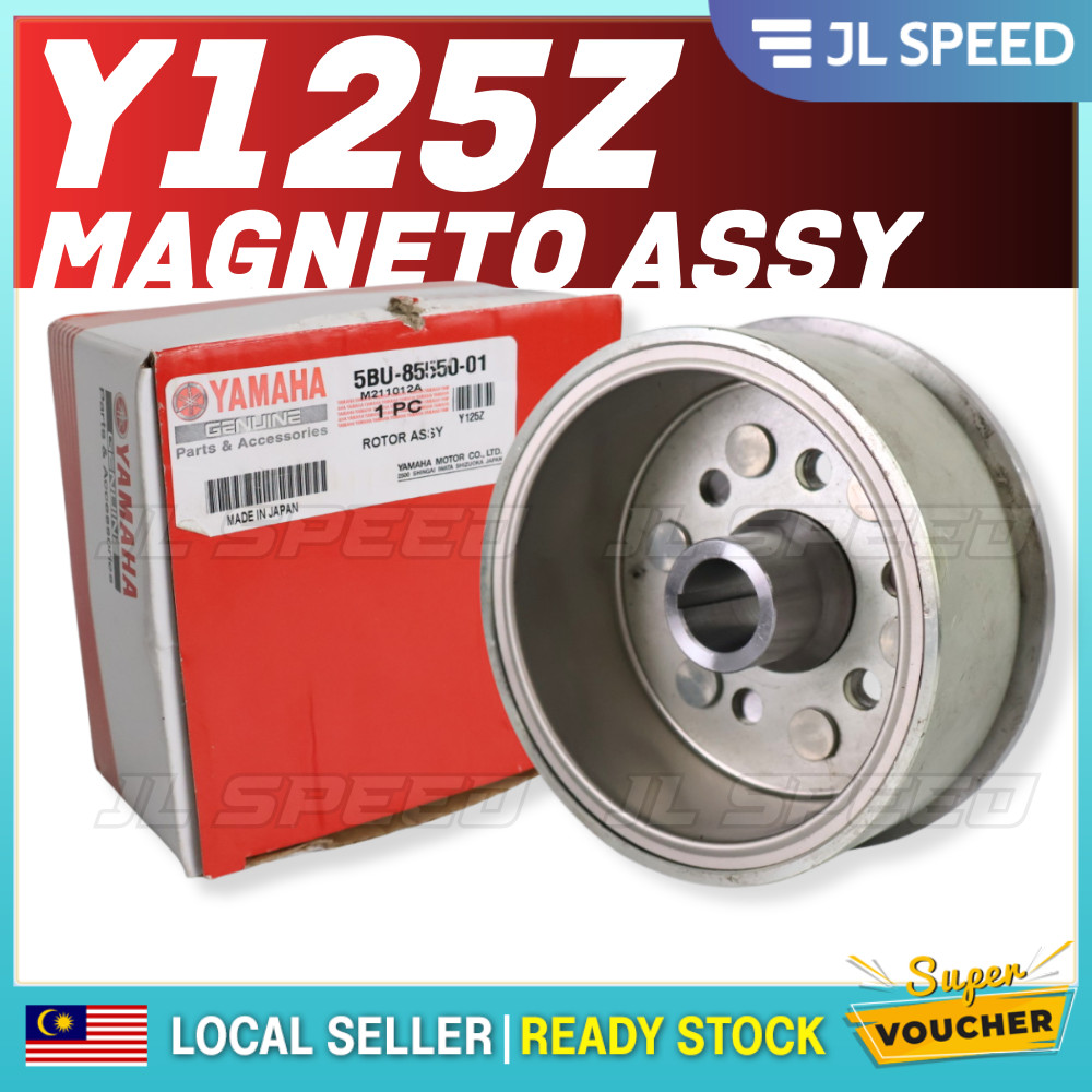 ORIGINAL YAMAHA Y125 125Z 125ZR Y125Z Y125ZR Magnet Mangeto Rotor Flywheel 5BU-85550-01 | Shopee ...