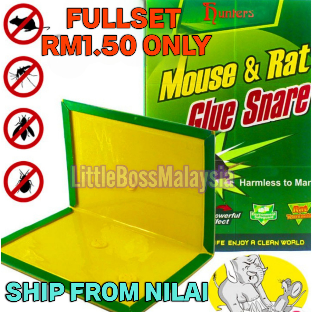 🔥𝑬𝑭𝑭𝑬𝑪𝑻𝑰𝑽𝑬 𝑮𝑼𝑨𝑹𝑨𝑵𝑻𝑬𝑬🔥《 ANTI RAT BAIT》Super Mouse Glue Trap Snake Bugs ...