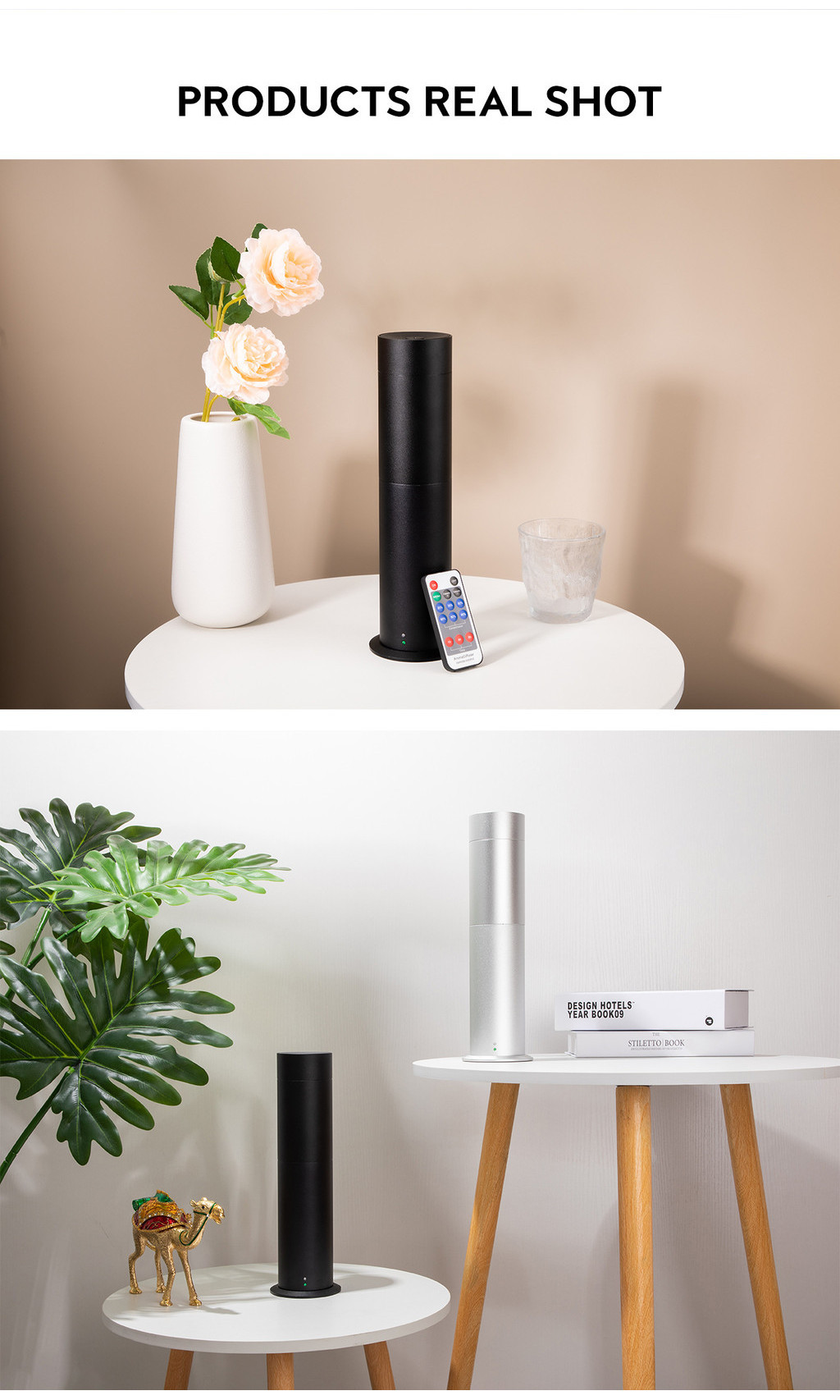 AROMA TUNNEL 120ML 700Sqft Smart Essential Oil Diffuser Air Humidifier ...