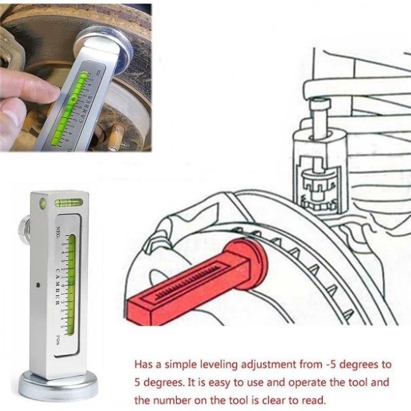 Adjustable Magnetometer Tool, Camber Caster Support Wheel Alignment ...