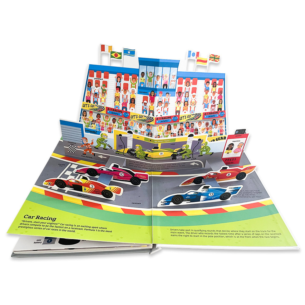 Ultimate Spotlight of Cars Picture Cardboard Books English Education ...