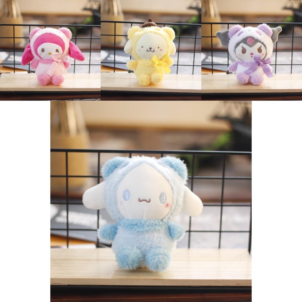 Pompompurin Plushie Charming Short Plush Stuffed Keychain Accessory ...