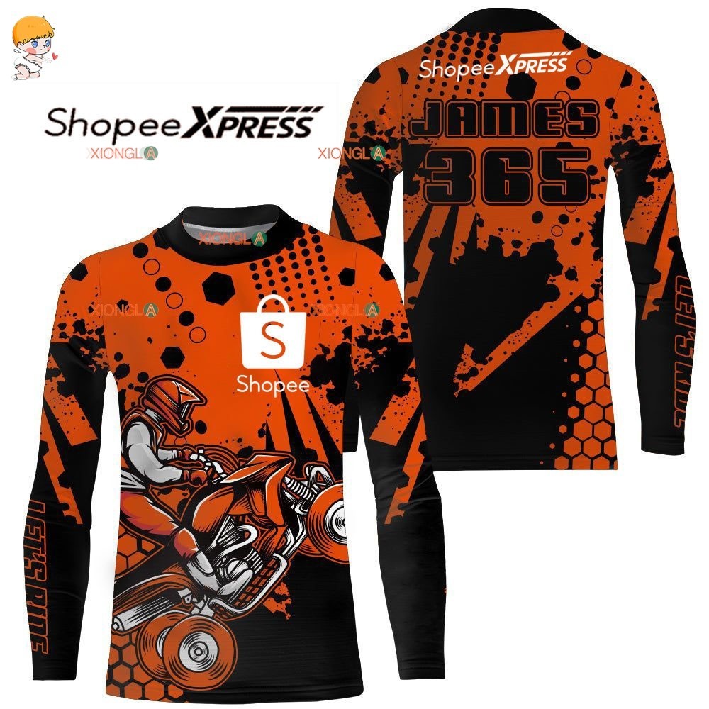 2024 Shopee Rider Long Sleeves （bestseller）Jersey Corner SHOPEE XPRESS ...