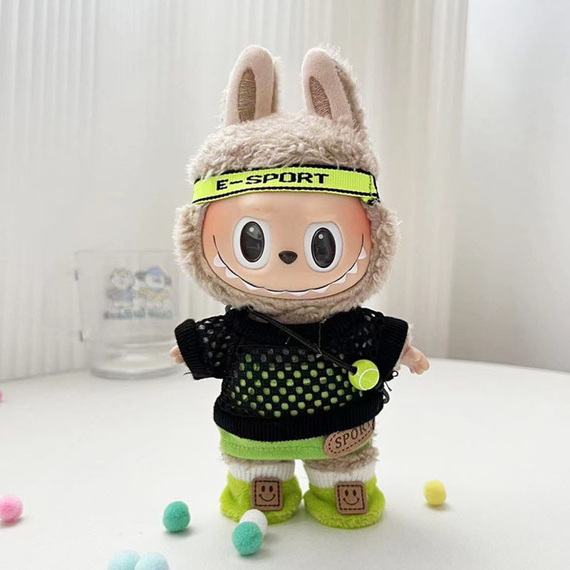 【Only clothes】[for 17cm labubu] labubu Clothes/labubu Tennis Jersey ...