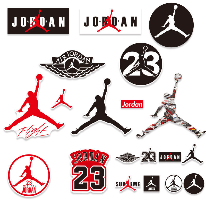 - Ready stock #nba Basketball logo Stickers Notebook Tablet Computer ...