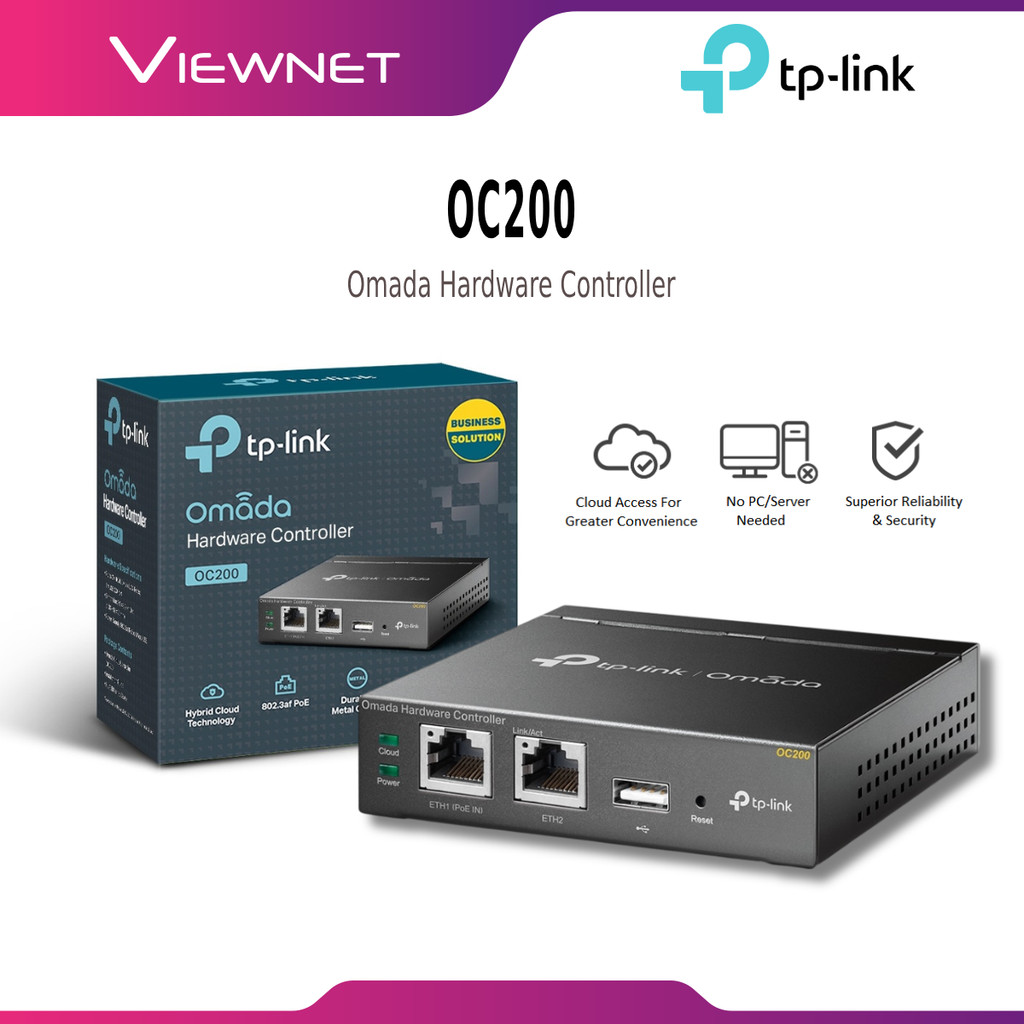 TP-LINK OC200 CLOUD HARDWARE CONTROLLER WI-FI NETWORK MANAGEMENT ...