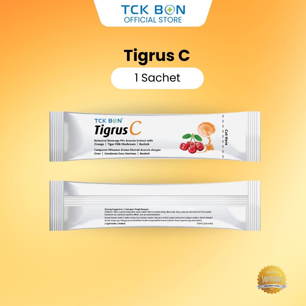 TCK BON Tigrus C (1 Sachet) | Shopee Malaysia