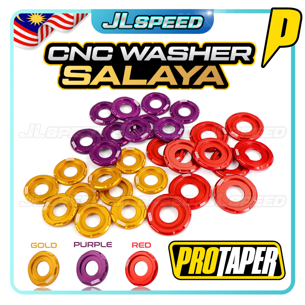 PROTAPER Cnc Washer Salaya 1 Pcs Universal Damper Washer M5 M6 M8 M10 ...
