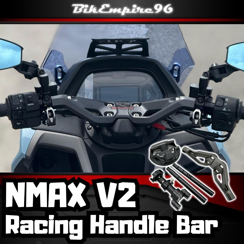 Nmax 155 V2 Racing Handle Bar TM Design Racing Handle Bar Motorcycle ...
