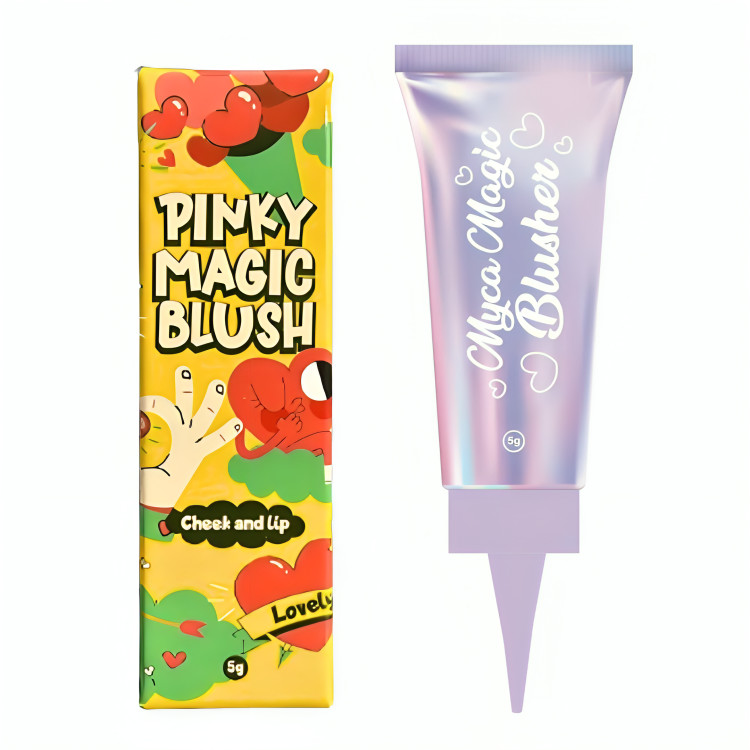 NEW PACKAGING!!! MYCA Magic Blush Pinky Blusher Tanam magic Mudah Bawa ...