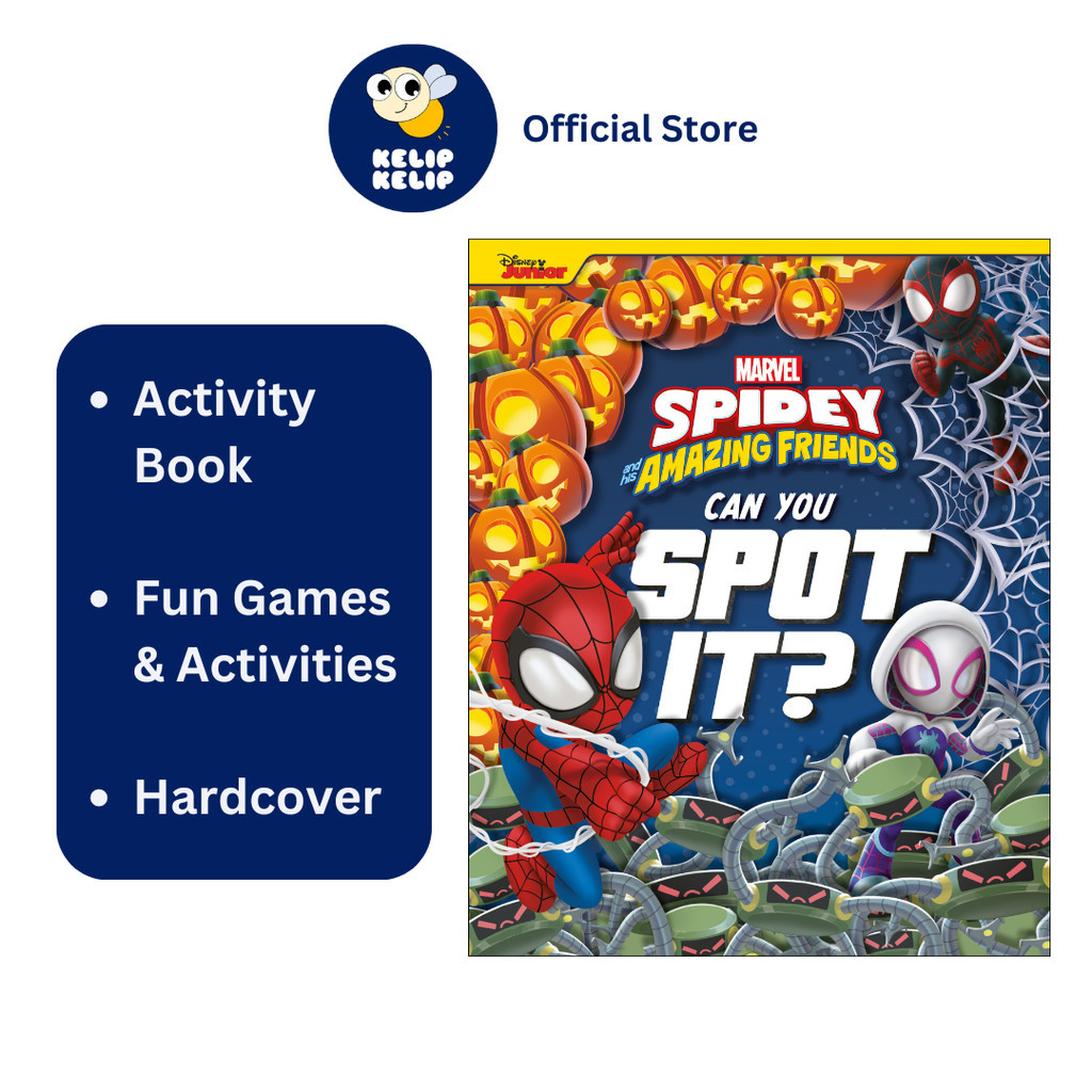 Marvel Spidey & Amazing Friends Can You Spot It Activity Book ...