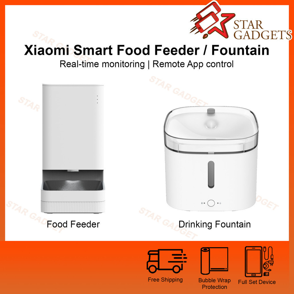 Xiaomi Smart Pet Fountain / Food Feeder | Smart App Control | Original ...