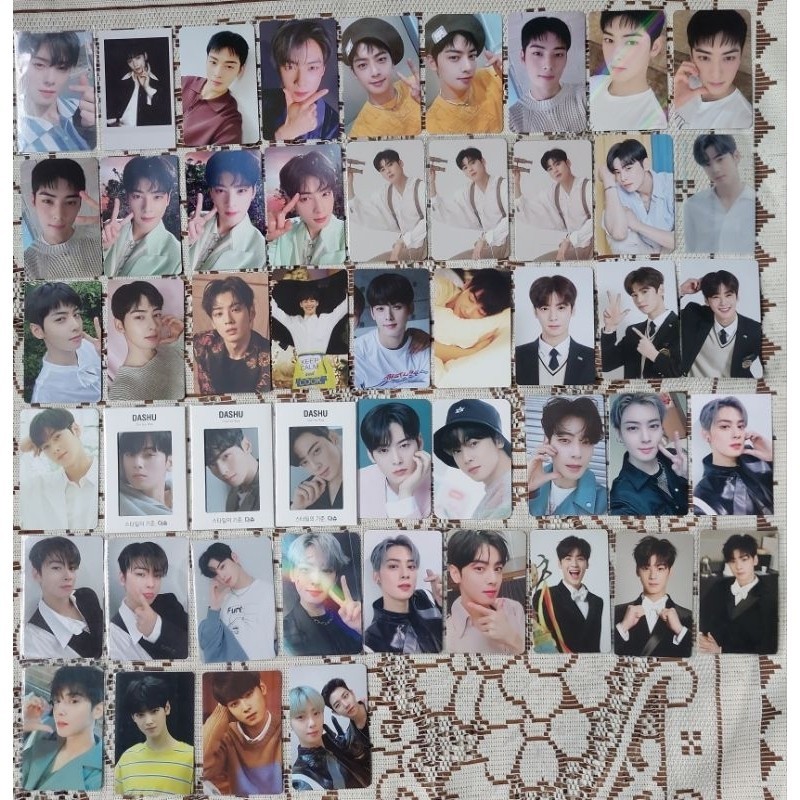 ASTRO OFFICIAL PHOTOCARDS (MJ, JINJIN, CHA EUNWOO, MOONBIN, ROCKY, SANHA) | Shopee Malaysia