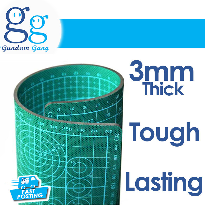 A4 A5 Cutting Mat 3mm thick Gunpla Self Heal Mat [Gundam Gang] | Shopee ...