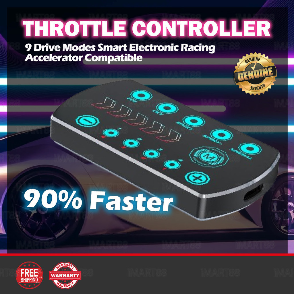 F6 Car Electronic Throttle Controller Accelerator Booster 19 Drive ...