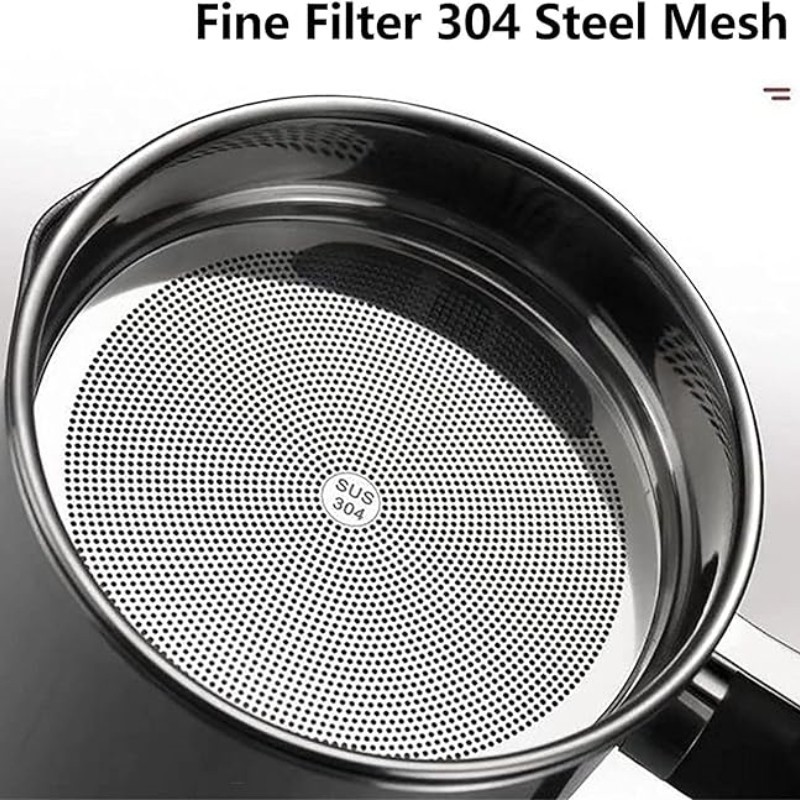 Oil Filter Pot | Bekas Tapis Minyak Masak - Keluli Tahan Karat, 1.3L ...