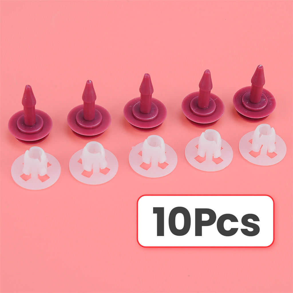 10 Sets Nylon Fender Flare Moulding Clips Fasteners Fit for Holden ...