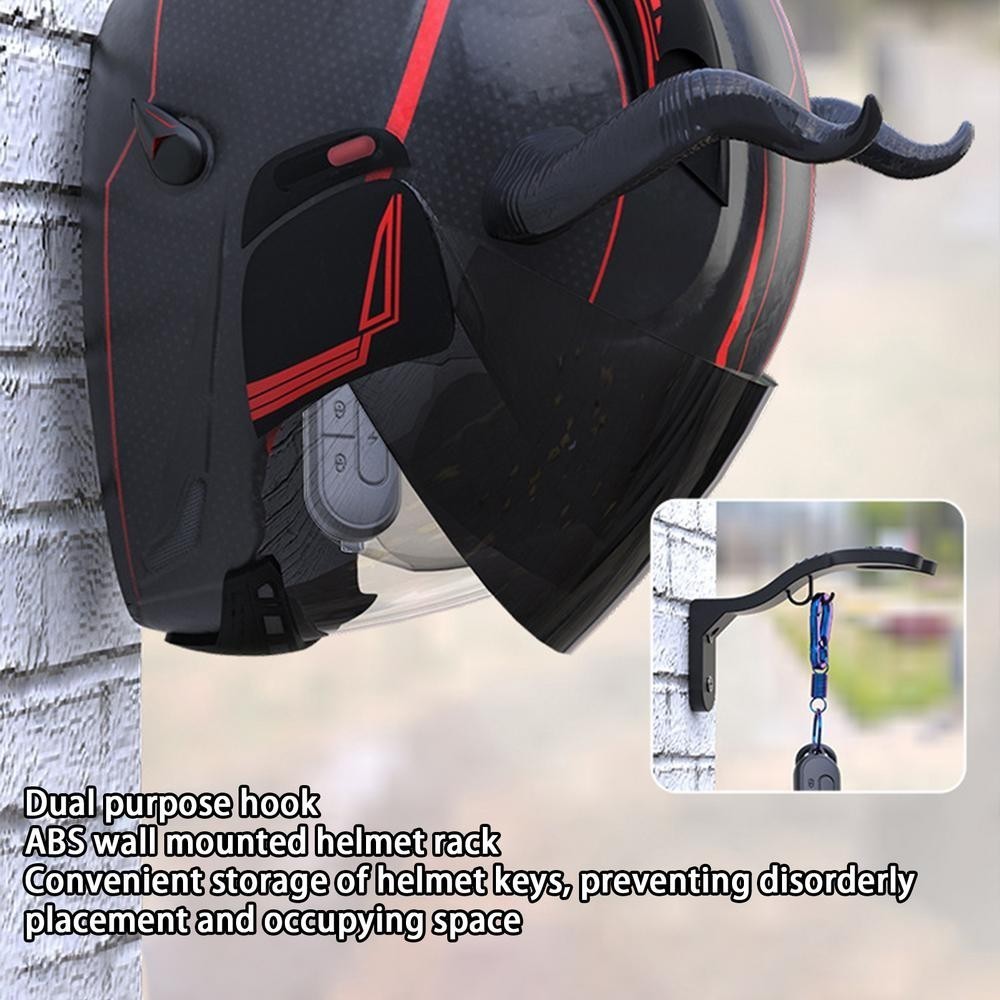 RONXMOR 1PC Motorcycle Head Gear Hook Helmet Accessories Motorbike Head ...
