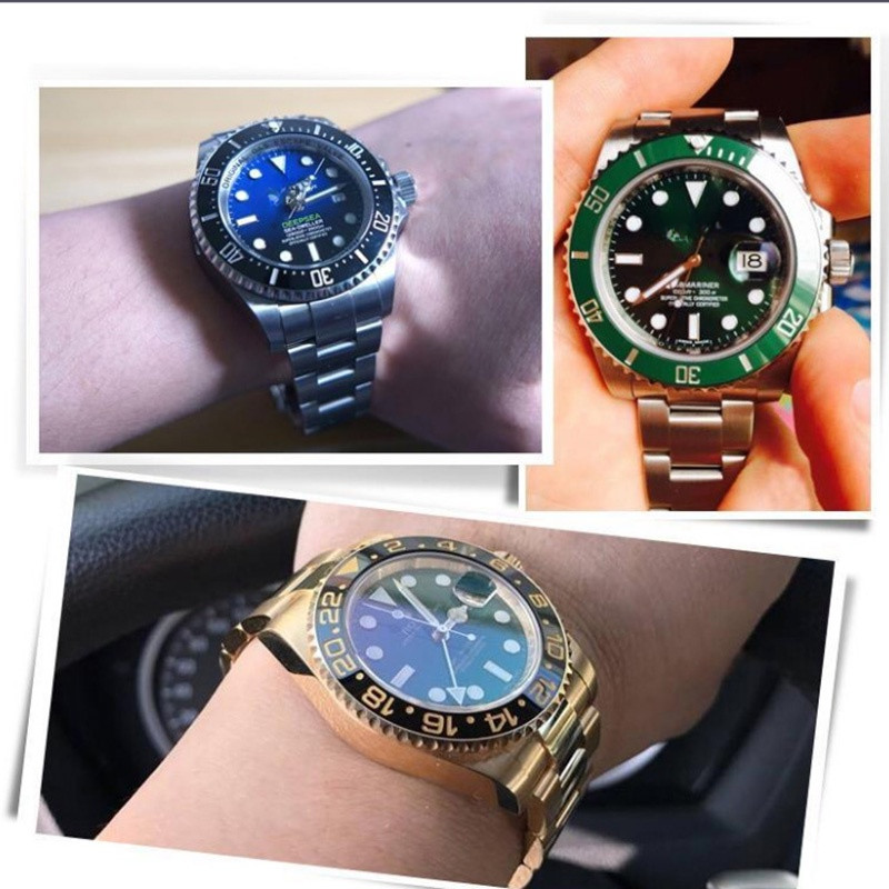 20mm 21mm Elbow Bracelet for Rolex Dedicated Strap Fully Solid ...