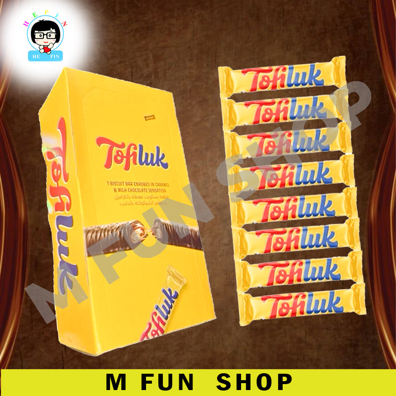 *Ready Stock* 48 Pcs Tofiluk Biscuit Bar Enrobed In Caramel & Milk ...
