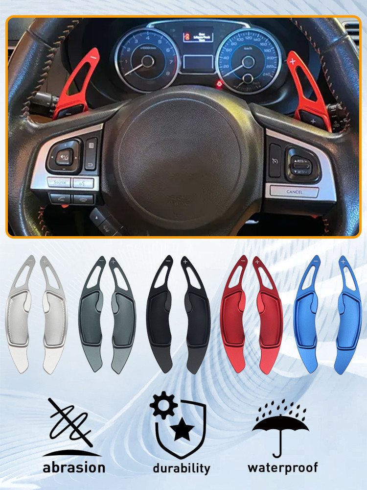 Steering Wheel Shift Paddle Shifter Extension DSG for Subaru XV BRZ ...