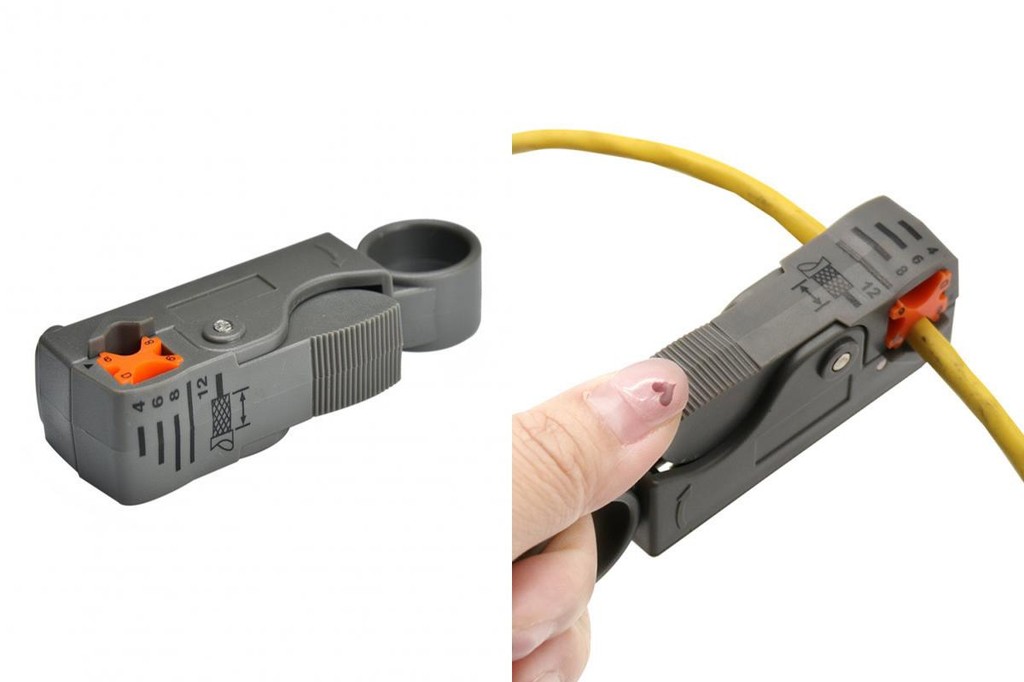huangyan| V-shaped Blade Wire Cutter Adjustable Rotary Coaxial Cable ...