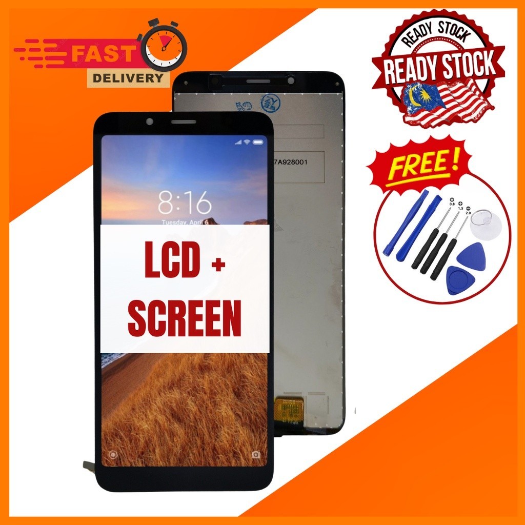 Compatible For Redmi 7A LCD Touch Screen Digitizer Display Replacement ...